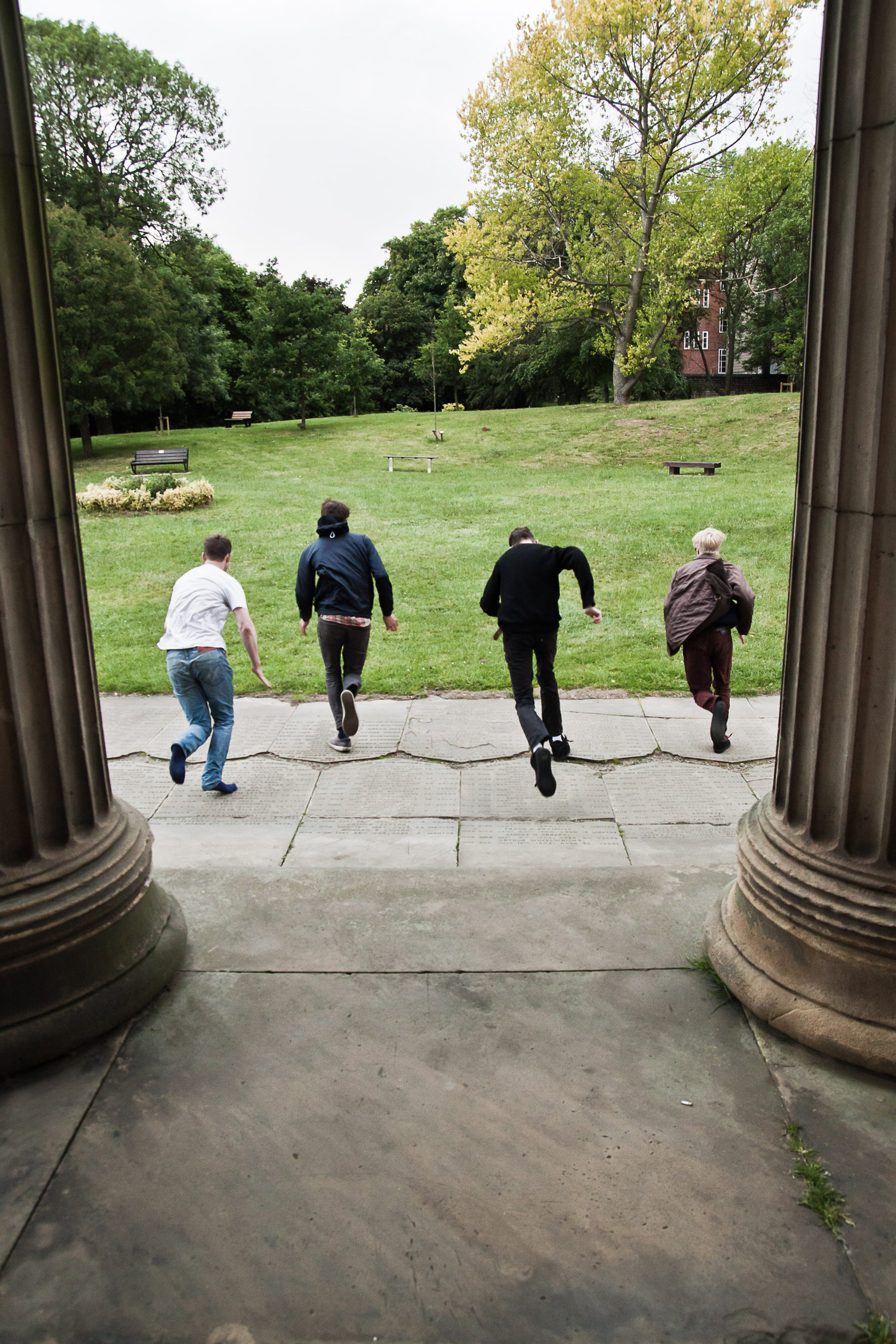 Alt-J style themselves as a delta sign (∆) and are hear to make up ...