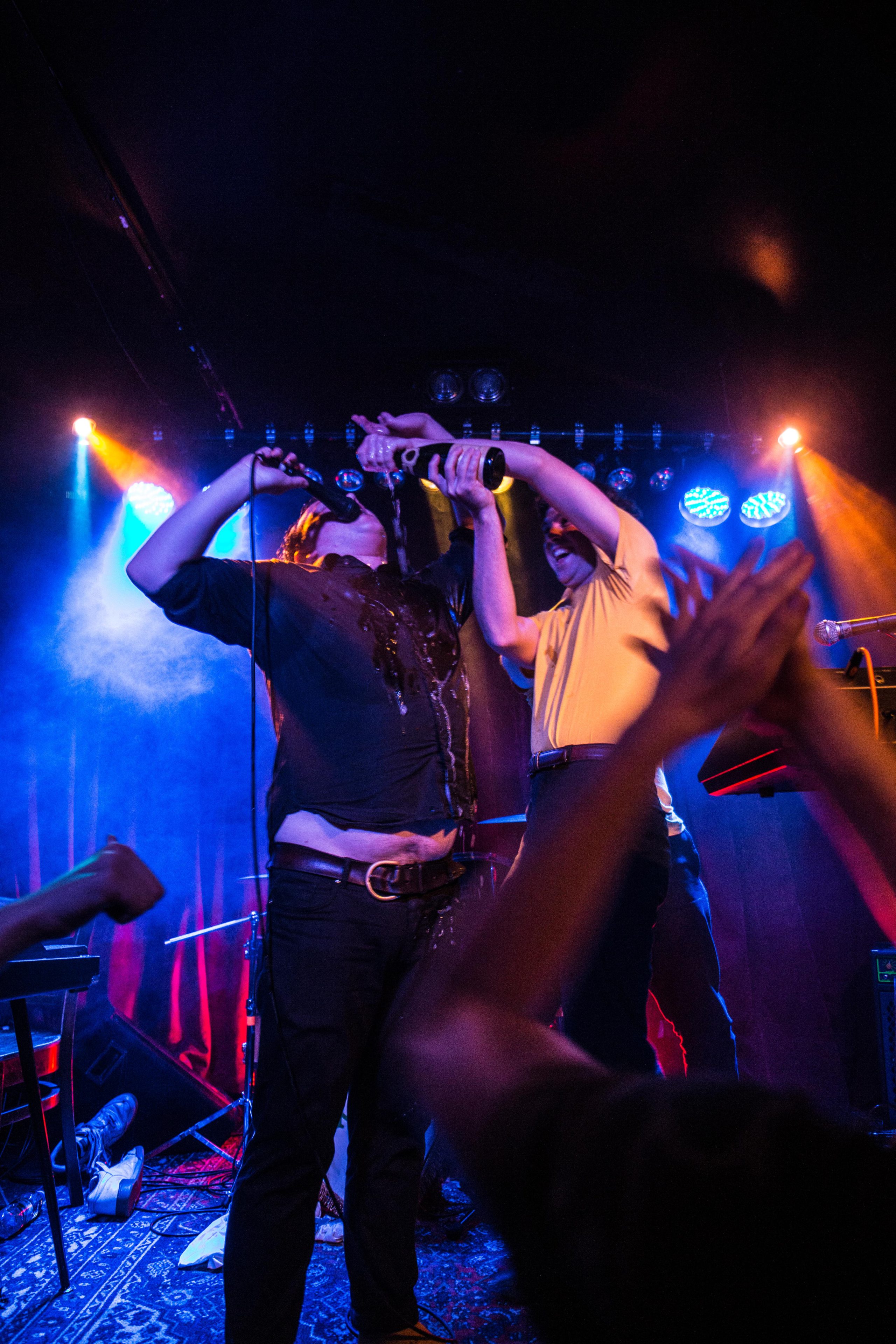 An album launch by Wesley Gonzalez - Frank Sinatra karaoke, drab band T ...