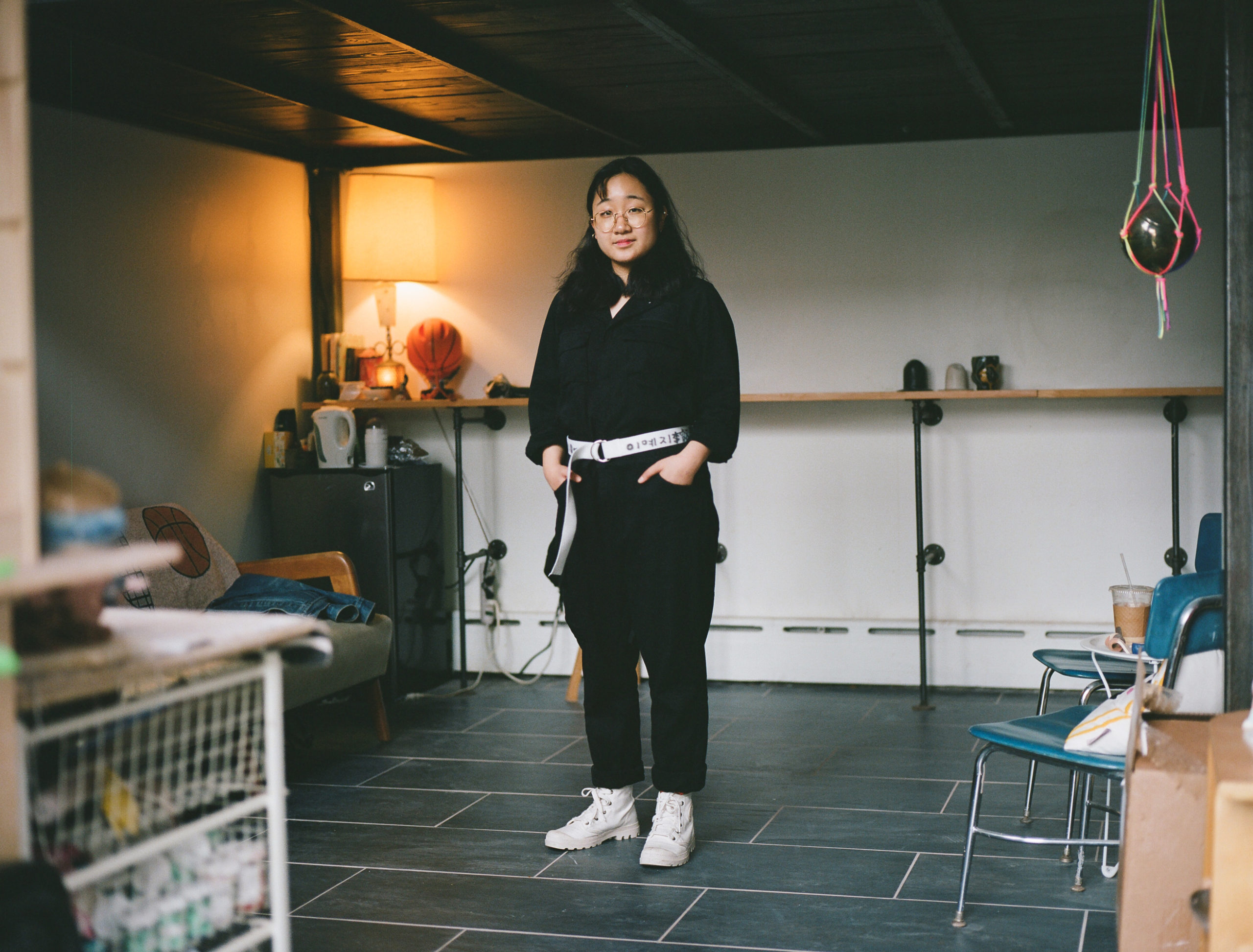 Yaeji makes the everyday mundane look cool with a bike, dog and fisheye ...