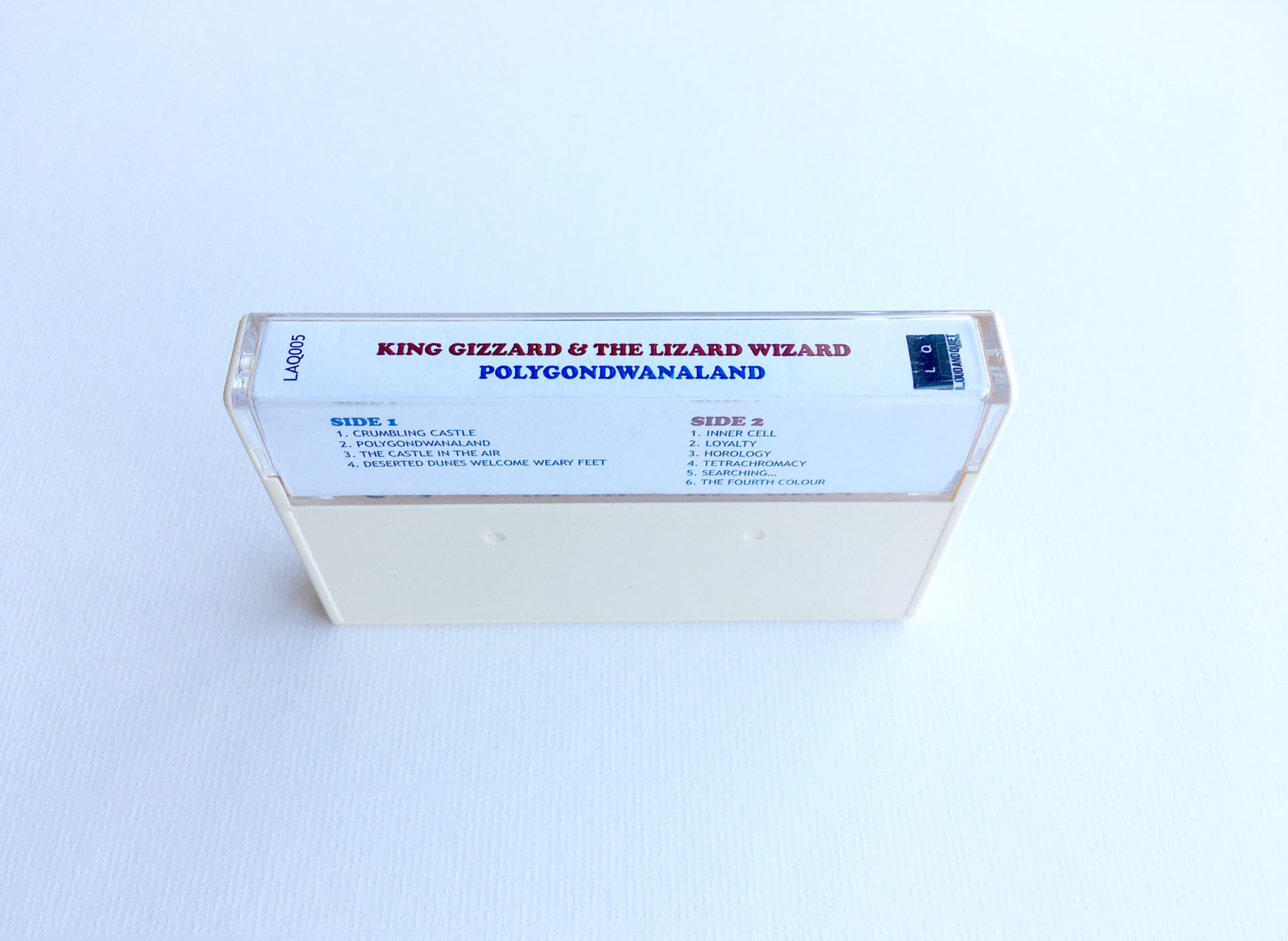 We're resurrecting our tape label for a limited run of the new King ...