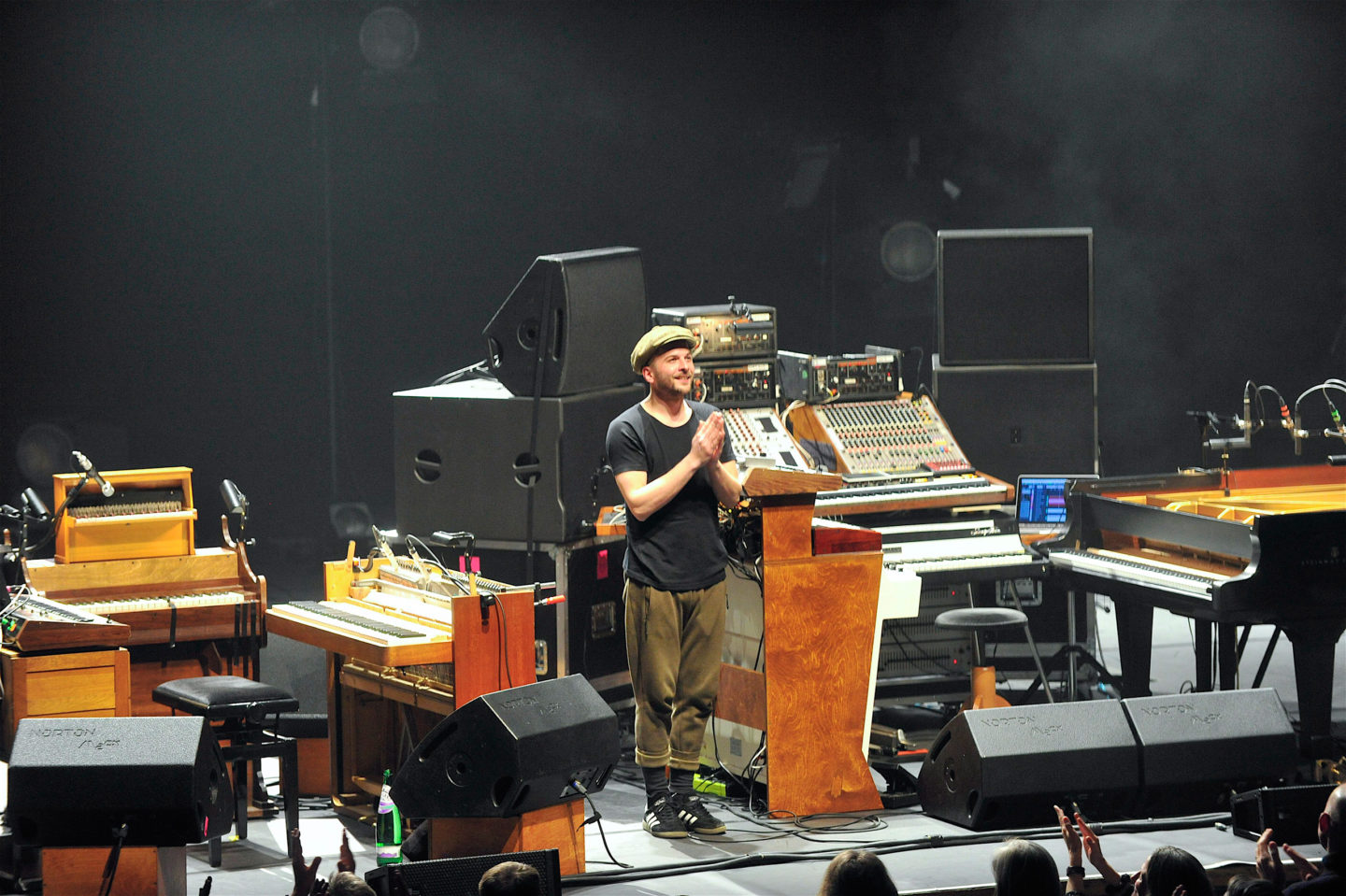 Nils Frahm's latest show features bog brushes and an organ so big it ...