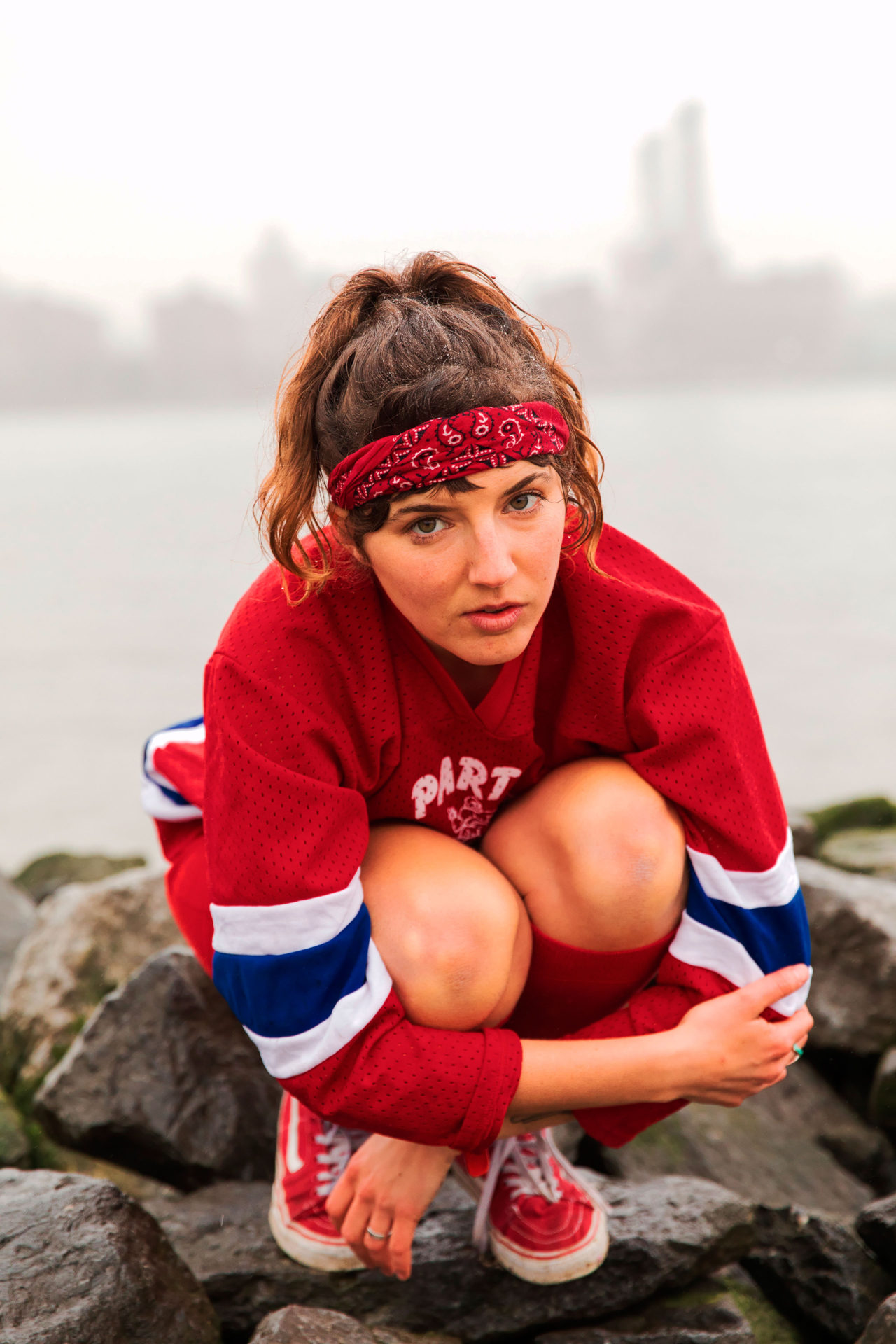 Caroline Rose used to live in a van writing songs for other people ...