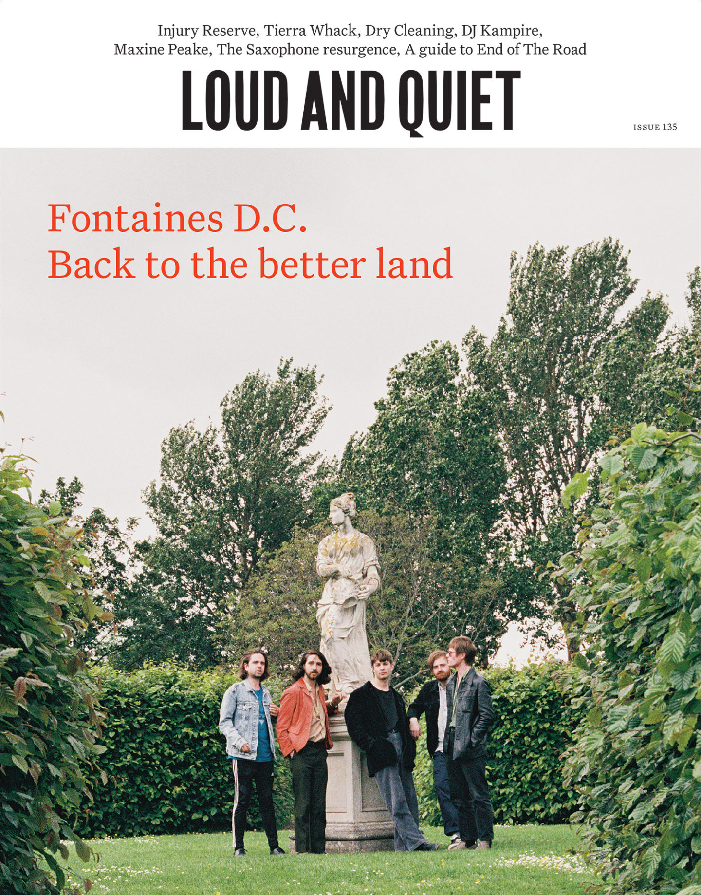 Fontaines D.C. are on the cover Loud And Quiet 135 – order now - Loud ...