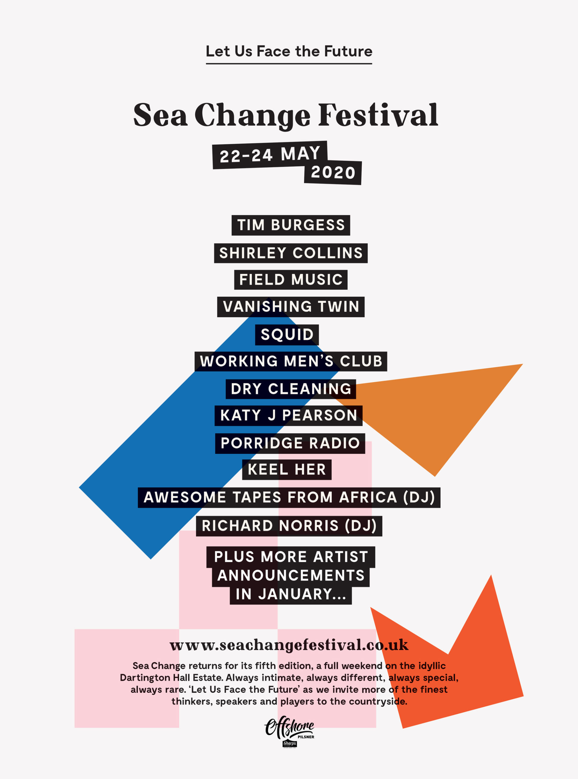 Sea Change have announced the first part of their line-up for 2020 ...