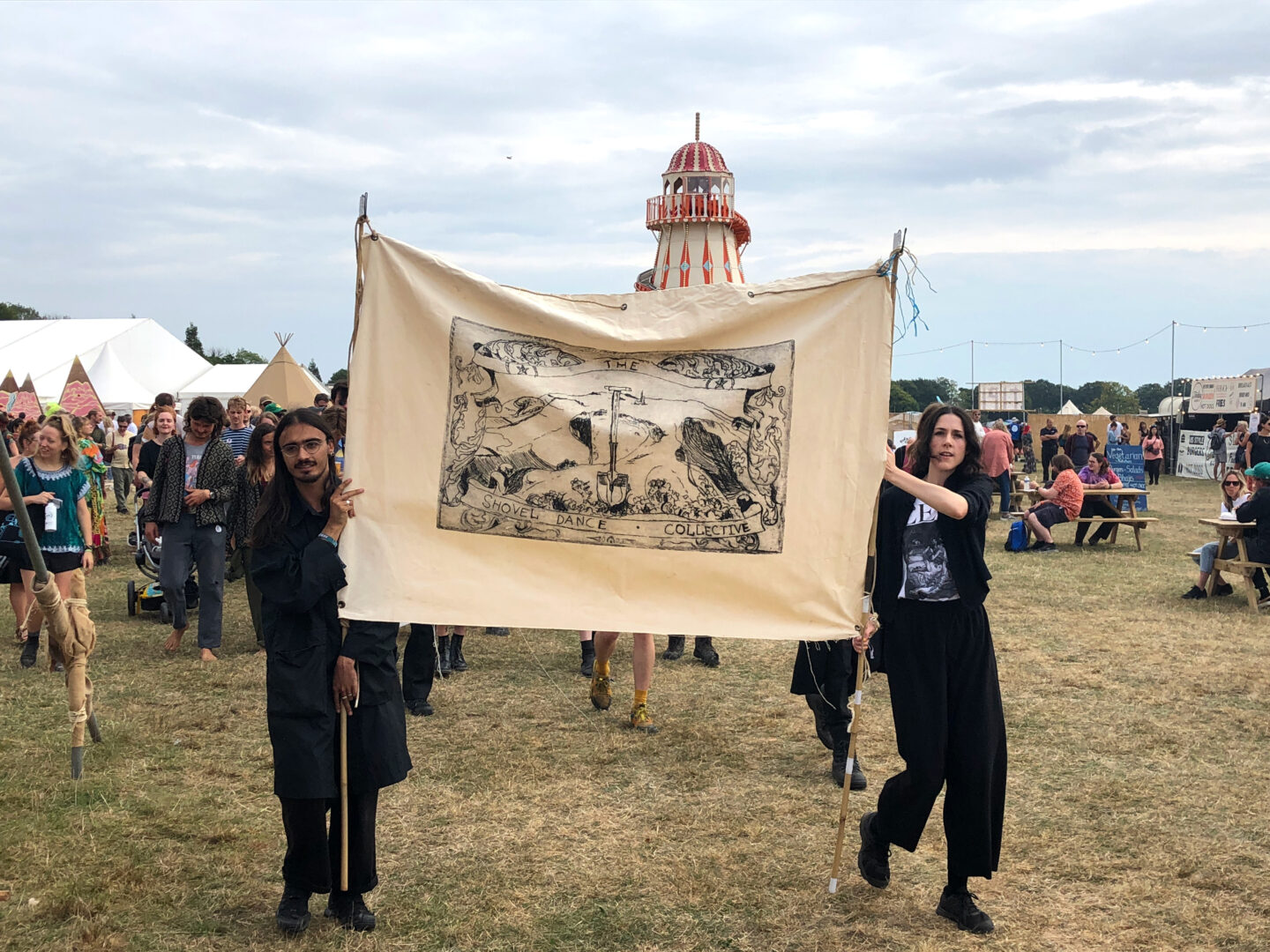 This Is Everyones Music Shovel Dance Collective Led A Procession Through End Of The Road