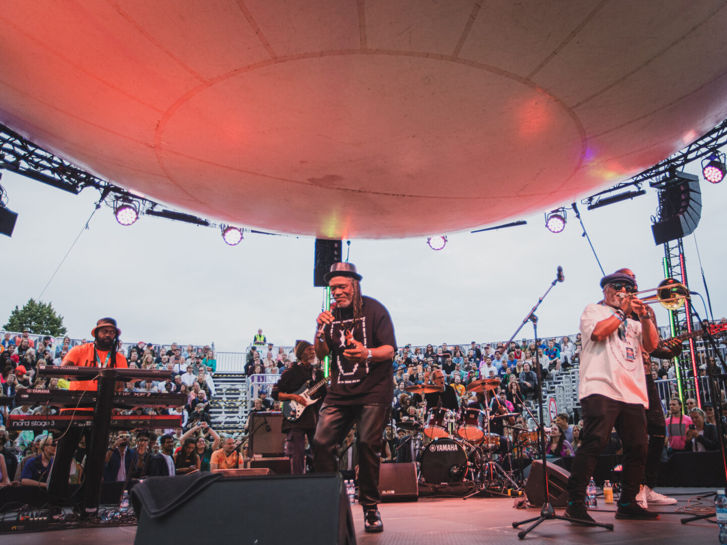 Horace Andy at Flow festival: queues around the balloon for the dub ...