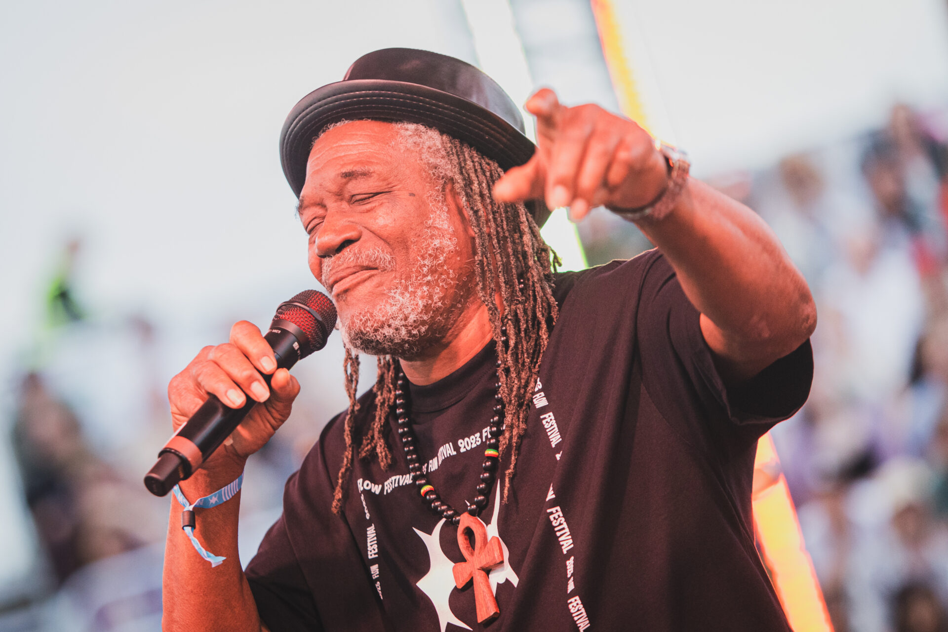 Horace Andy at Flow festival: queues around the balloon for the dub reggae legend - Loud And Quiet